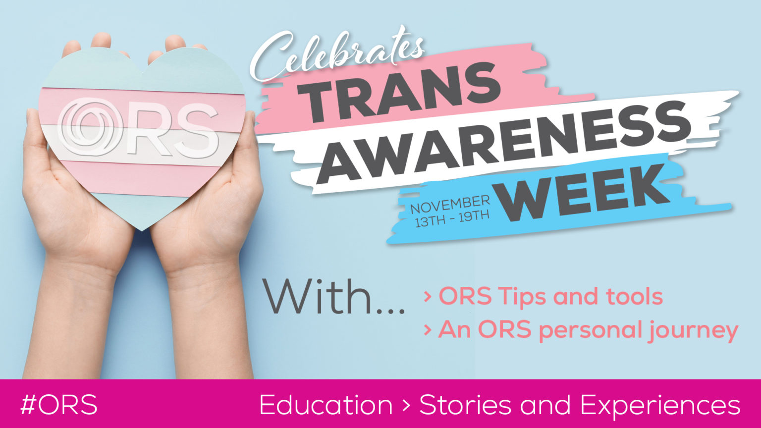 Trans Awareness Week | ORS
